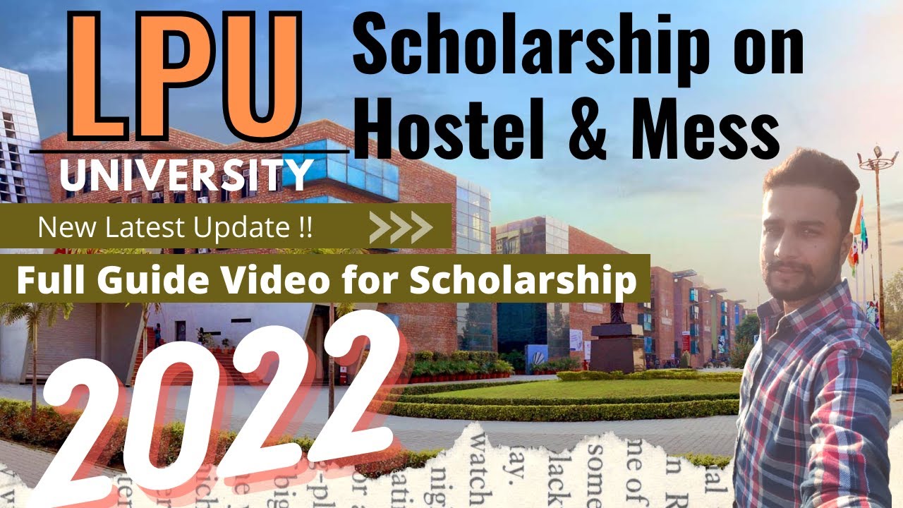 LPU Scholarship on Hostel & Mess | LPU Hostel and Mess fees structure ...