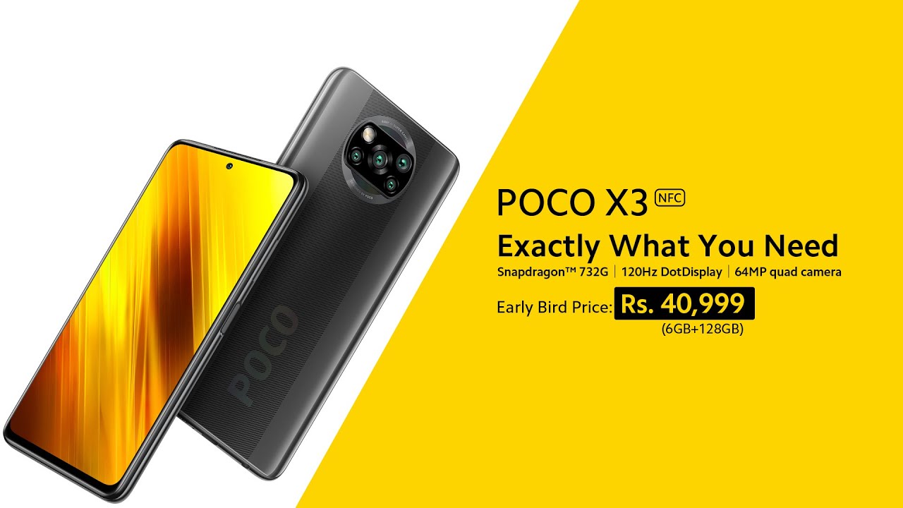POCO X3 | #ExactlyWhatYouNeed - YouTube