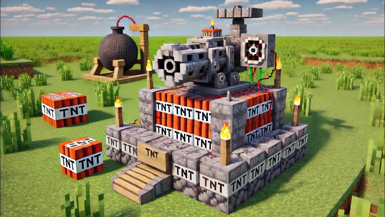 "Ultimate Minecraft TNT Blaster: Explosive Power Unleashed ...