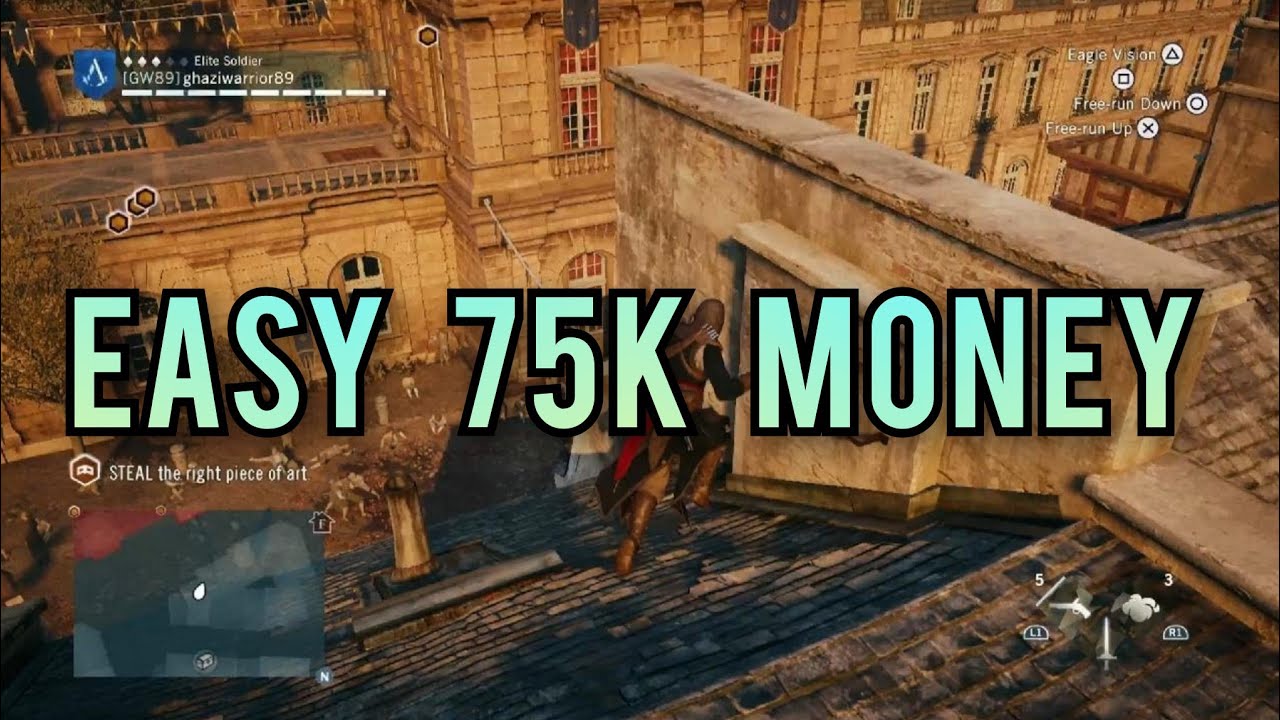 Assassin's Creed Unity - Easy 75k Money - Heist - It belongs in a ...