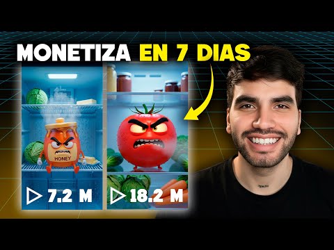 MONETIZA en 7 DIAS TIKTOK con Automatización de IA con este Nuevo Nicho Viral paso a paso Tutorial