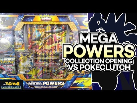 Pokemon Mega Powers Collection Box Opening Battle vs Pokeclutch! - YouTube