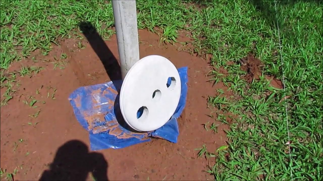 POSTINHO DE CONCRETO PARA PITAYA FEITO COM TUBO DE PVC. - YouTube