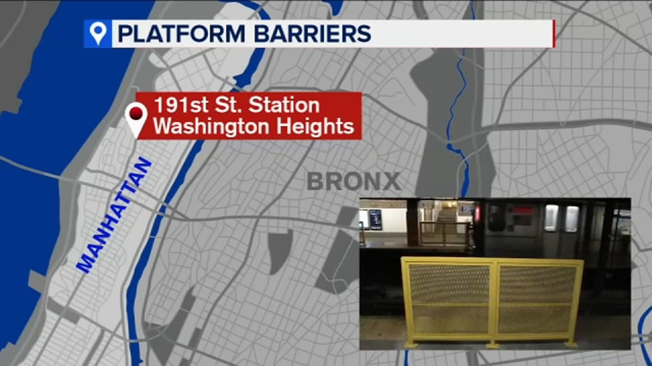 Commuters react to MTA installing platform barriers at No. 1 subway ...
