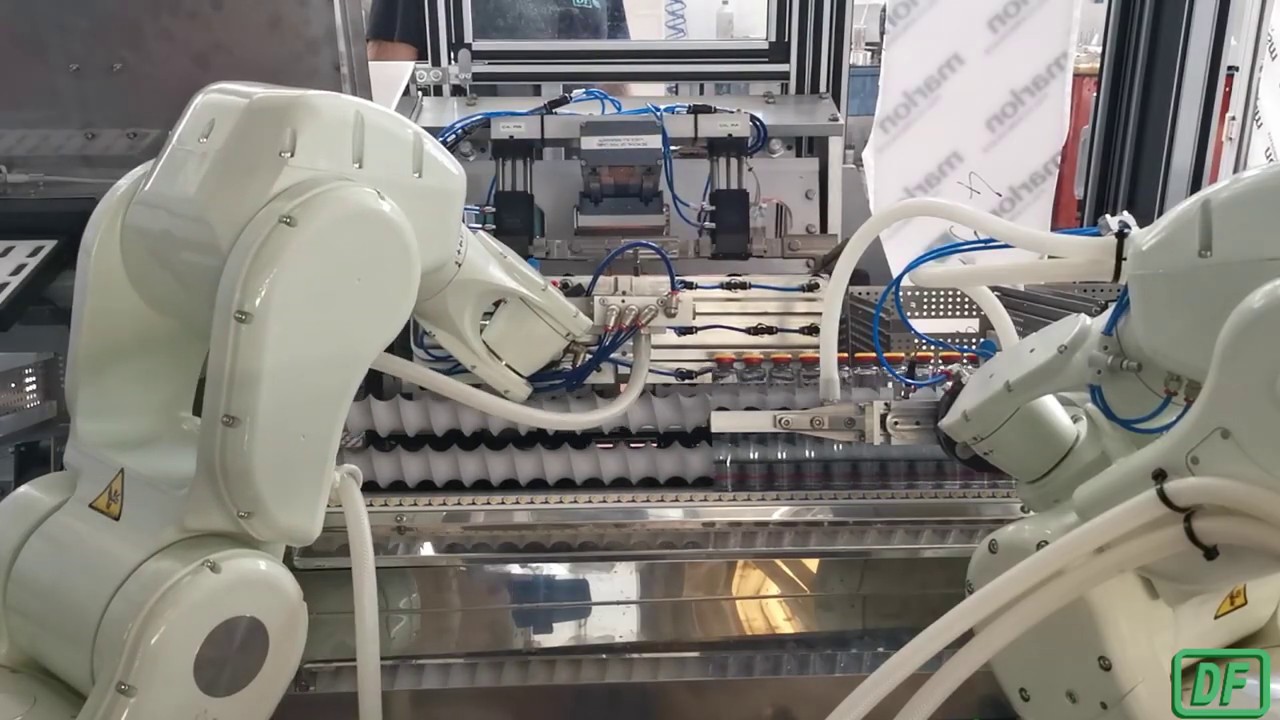 Prefilled Syringe cassette loader line - YouTube