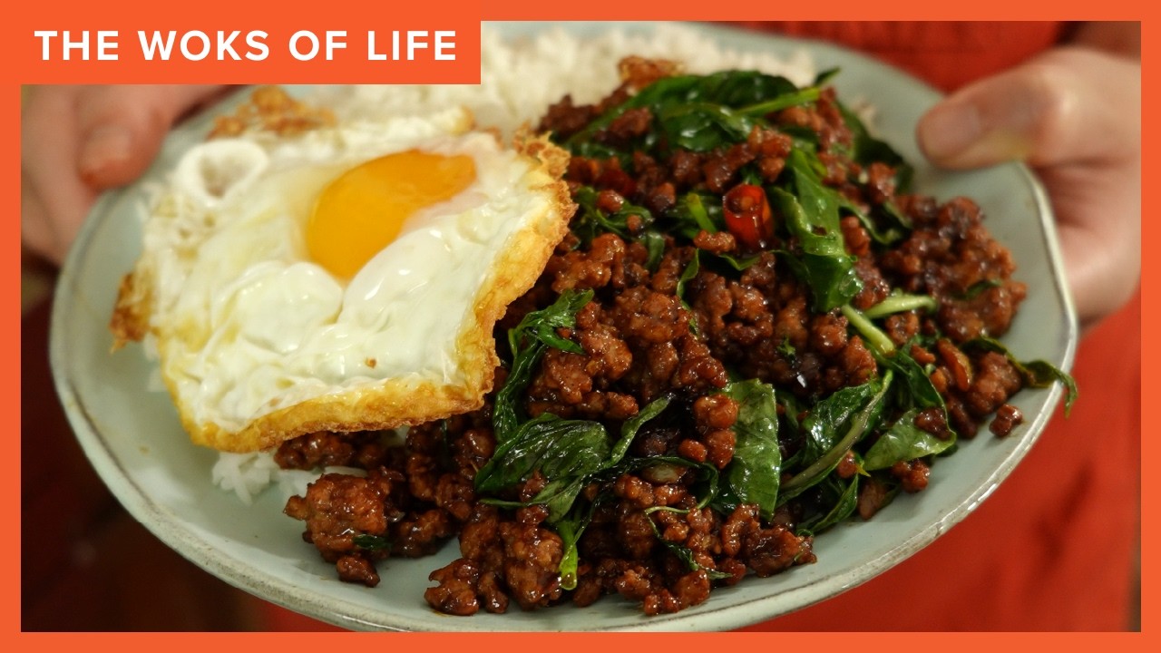 20-Minute Thai Basil Stir Fry - Ground Pork Pad Kra Pow | The Woks of ...