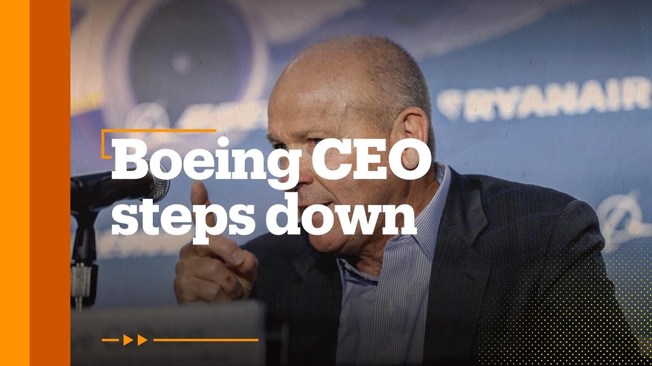 Boeing CEO, Chairman step down amid scrutiny - YouTube