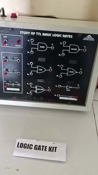 क्या आपने Basic Logic Gates OR Gate,AND Gate ,NOT Gate Practical Kit ...