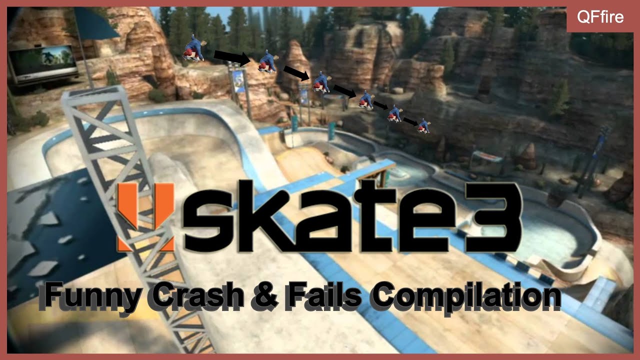 Epic skate three fails! | Funny Compilation!! - YouTube