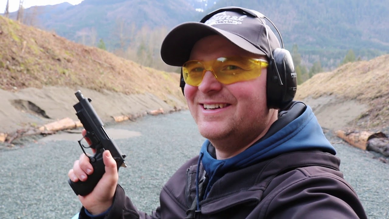 Shooting A Ballistic Gel Block!!! With a 9mm rifle and .22 Pistol ...