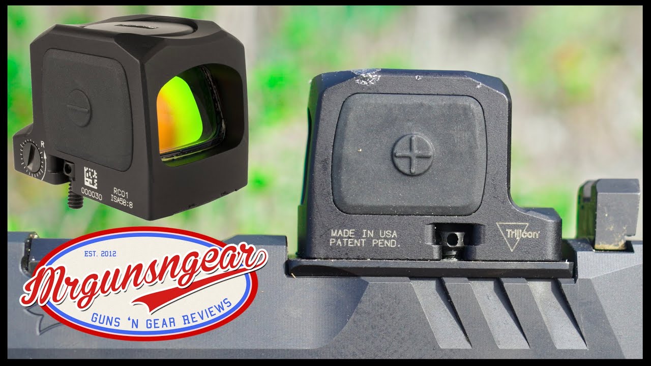 Trijicon RCR Review: Fully Enclosed American Made Red Dot With A RMR ...