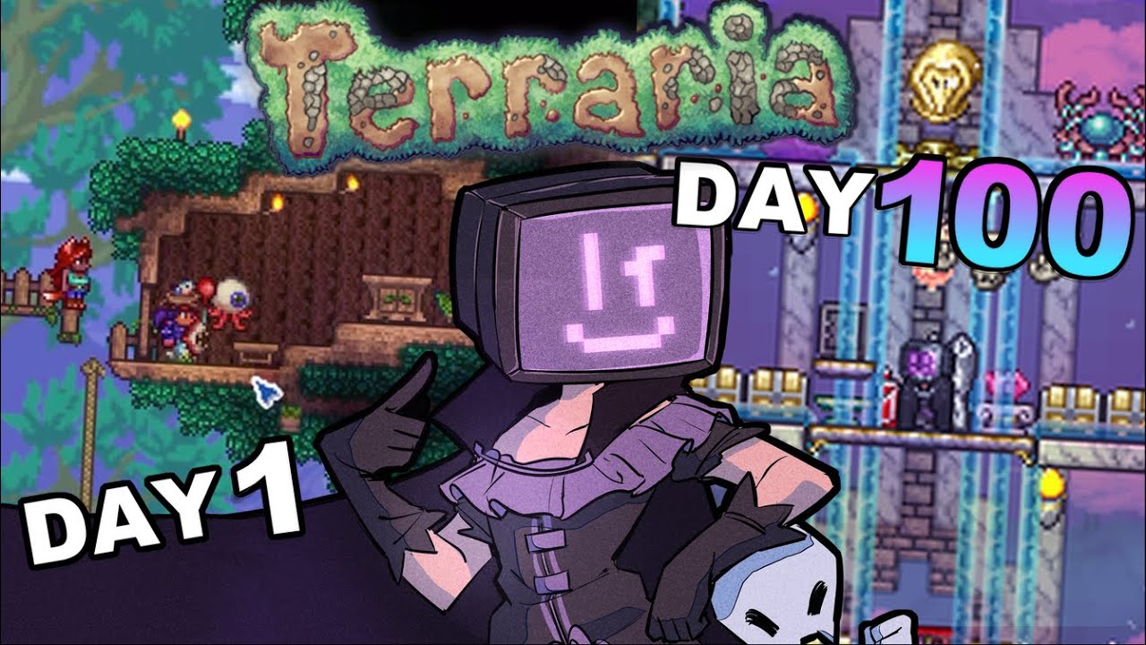 I Spent 100 Days in Terraria Master Mode and Here's What Happened ...