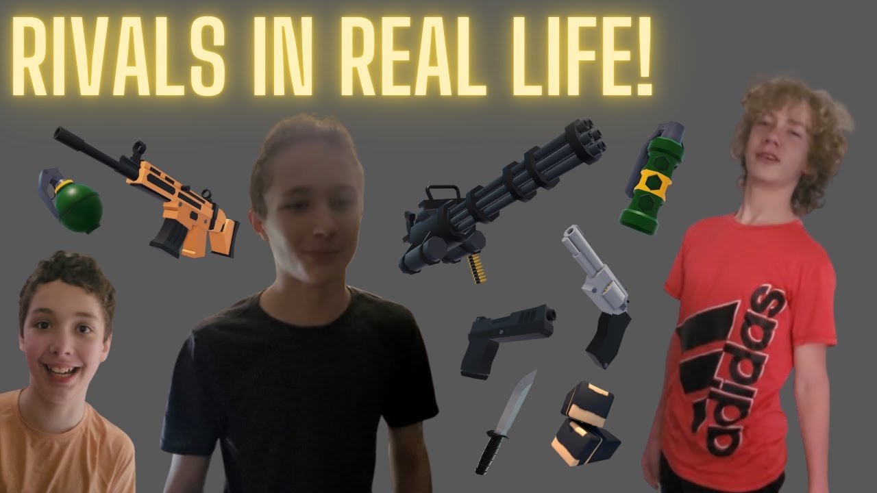 Roblox Rivals In Real Life! - YouTube