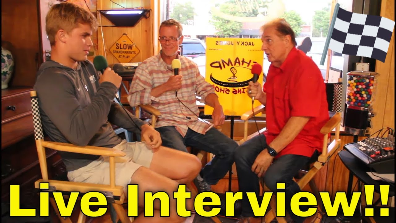 First time interview live on the Champ Racing Show with Charles Head ...