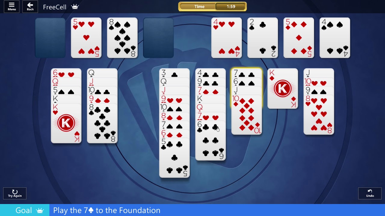 ᐈ 13 March 2020 - FREECELL SOLITAIRE - Microsoft Solitaire Collection ...