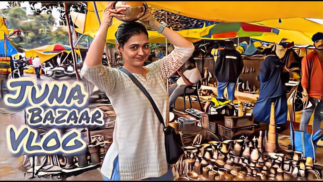 Pune Juna Bazaar || Pune Street Vlog🛍️ - YouTube