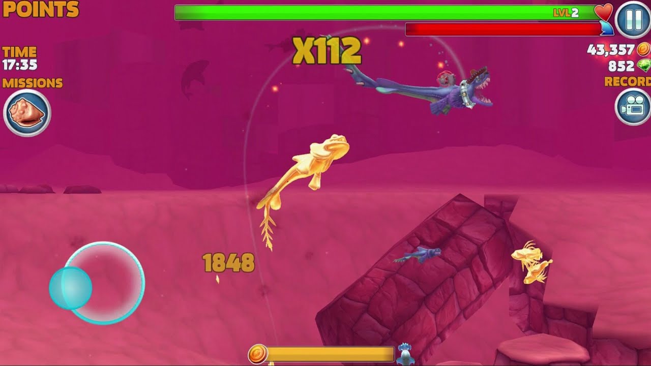 Hungry Shark Evolution: Alan, Destroyer of Worlds iPhone Gameplay - YouTube