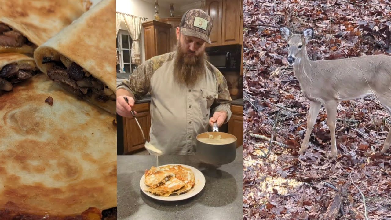 Bow HUNTING for MEXICAN Quesadillas & Queso!!! Turf to Table (Catch ...