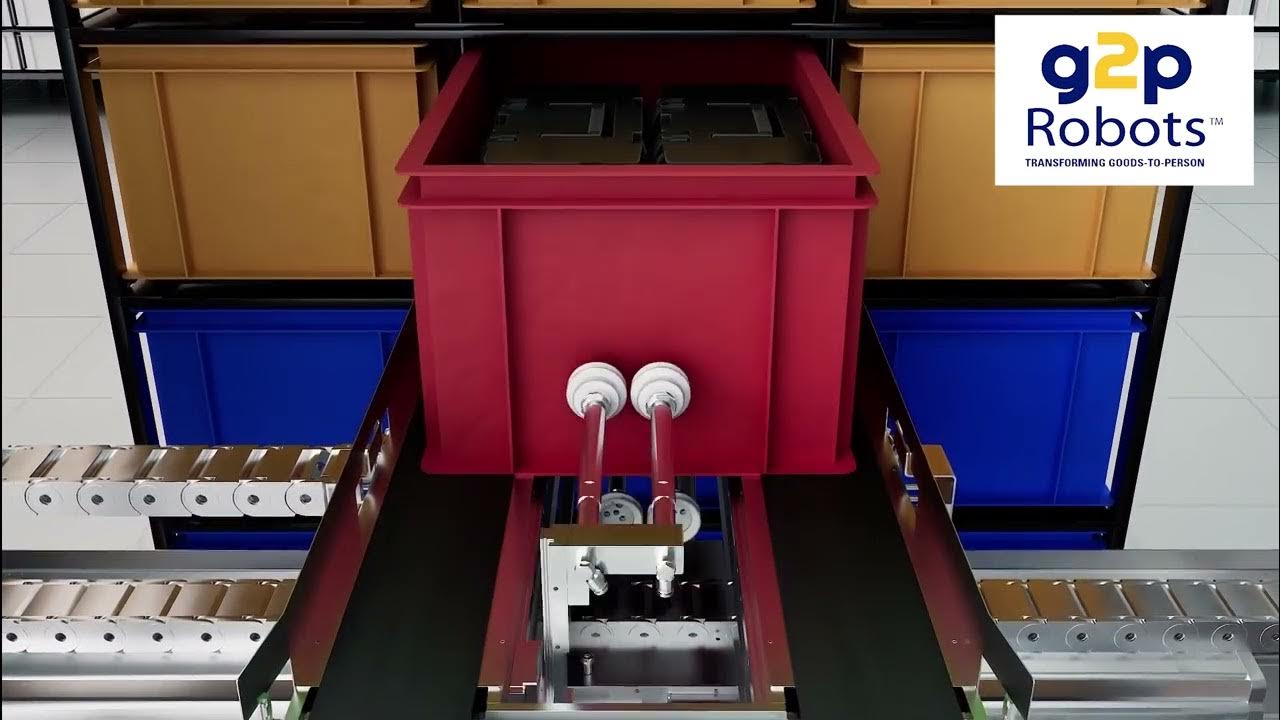 G2P Goods To Person MIX System - YouTube
