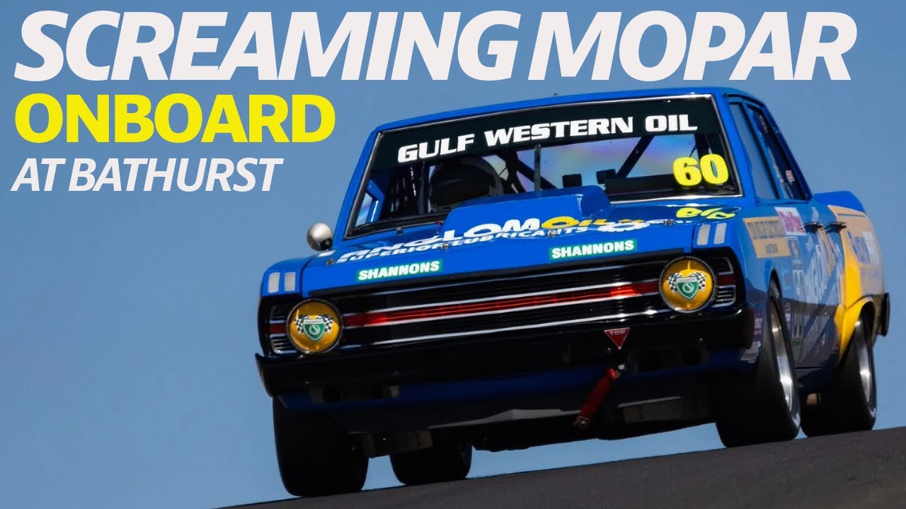 Take a WILD RIDE in Cameron Tilley's V8 Chrysler Valiant Pacer at ...