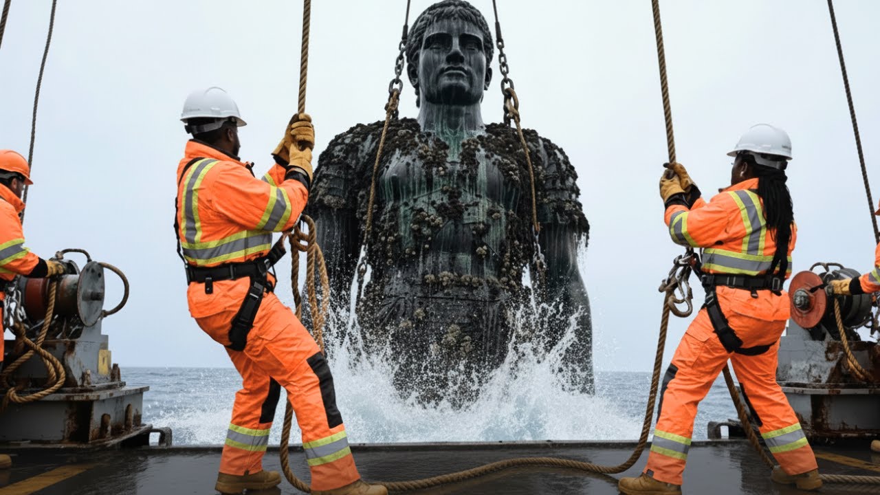 Multiple Priceless Ancient Bronze Statues Found on the Ocean Floor ...