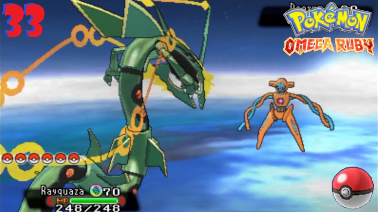 The Last Delta Episode, Rayquaza VS Deoxys #33 | Pokemon Omega Ruby ...