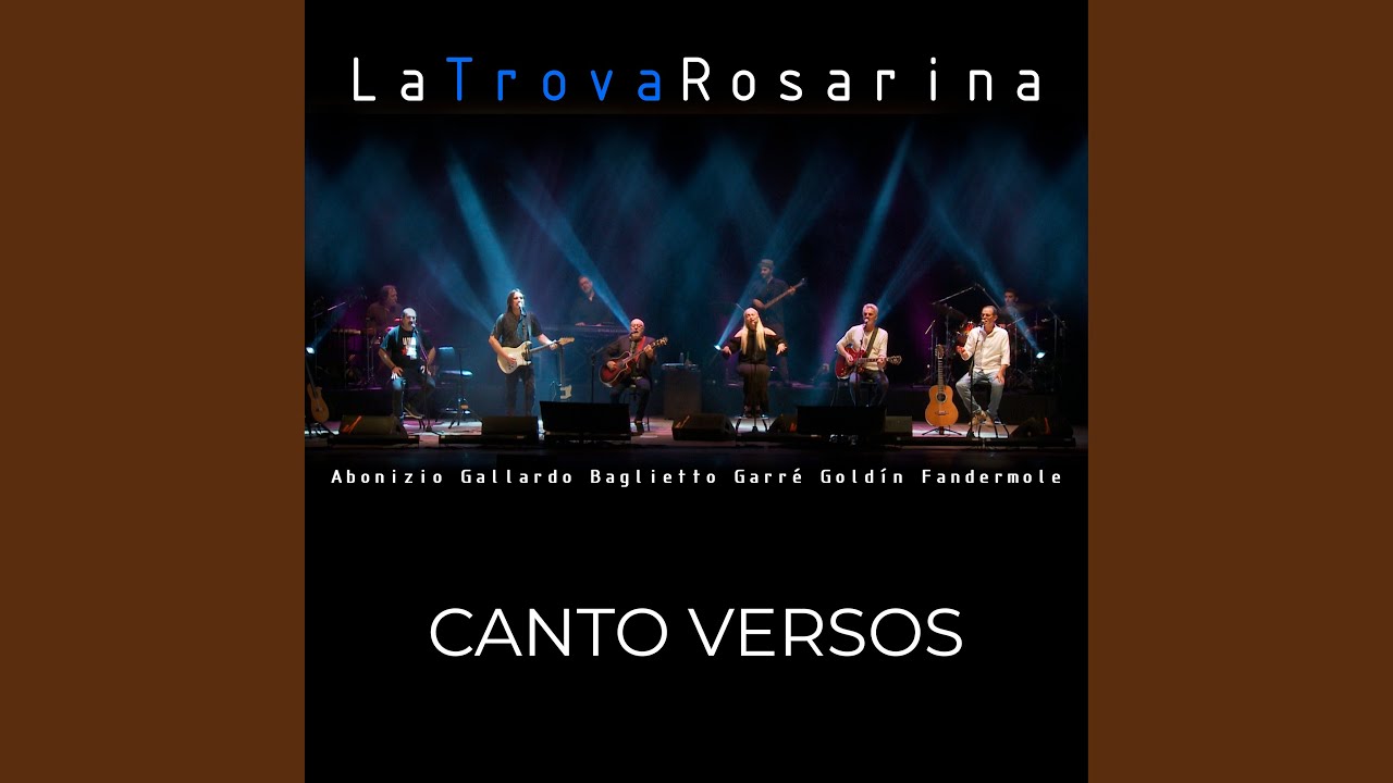 Canto Versos (En Vivo) - YouTube