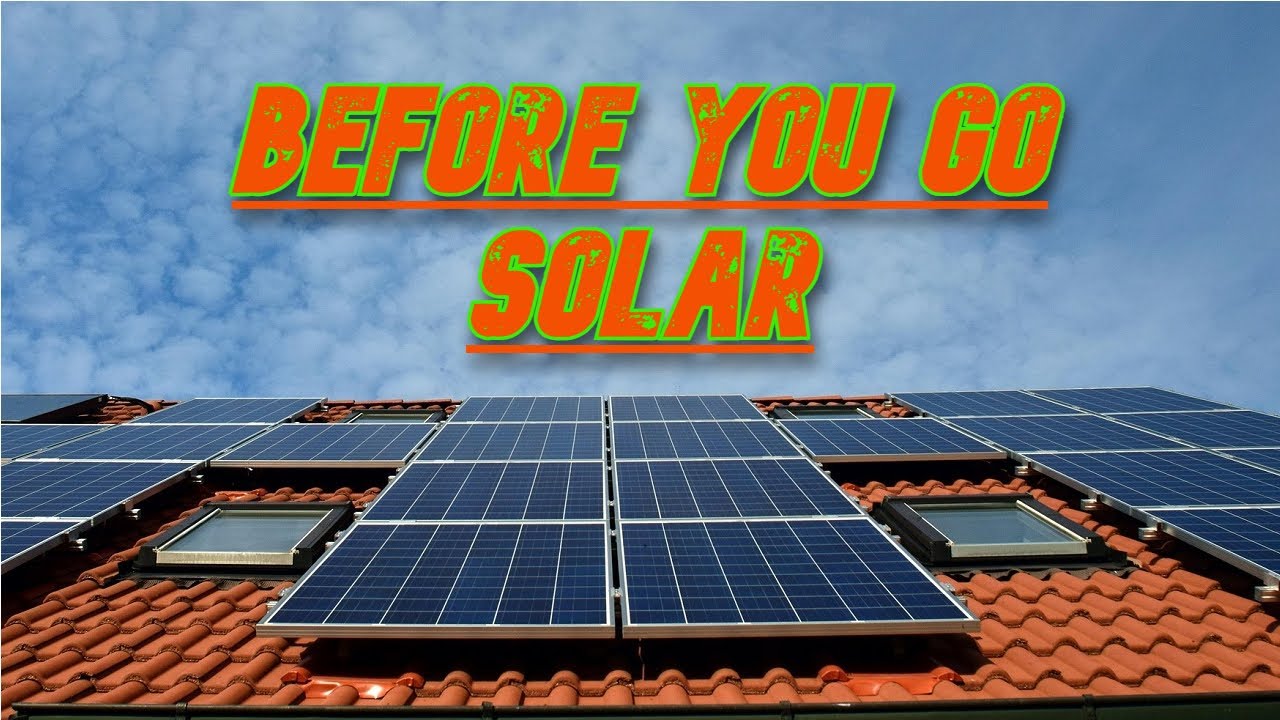 Solar Panel Installation Explained A Proper Home Solar System - YouTube