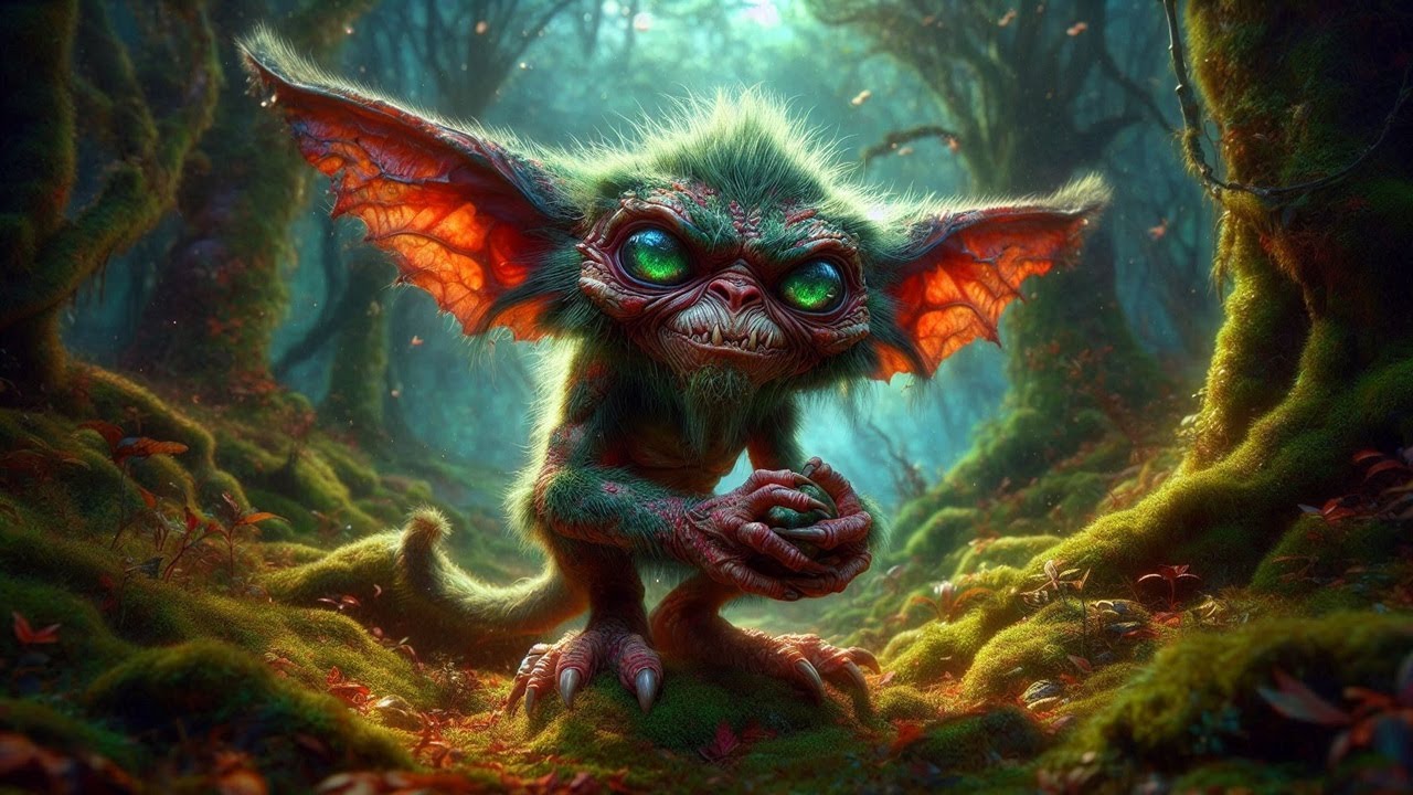 The Demonic GREMLIN Caught on Dark Forest | Epic Fantasy Creatures ...