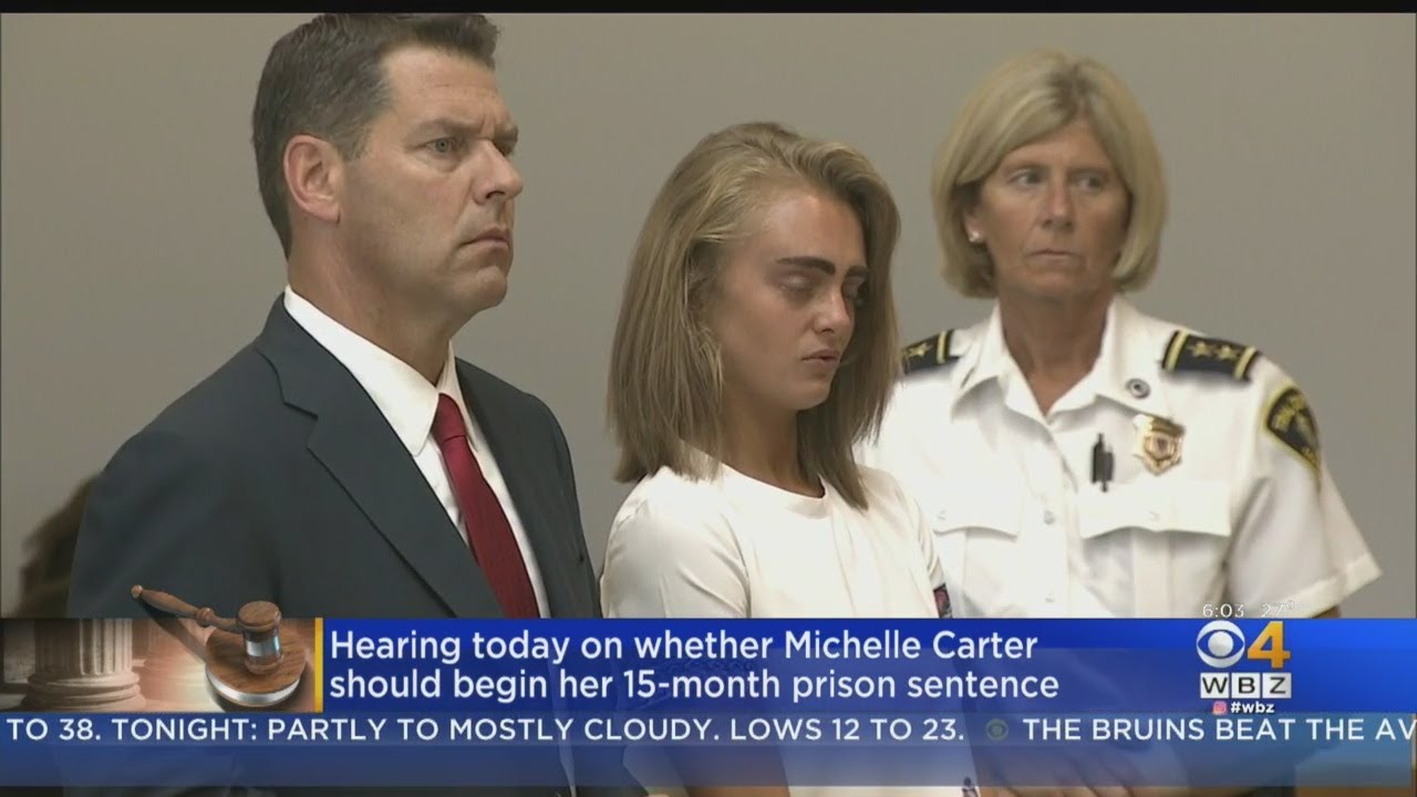 Judge To Decide If Michelle Carter Starts Prison Sentence In Texting ...