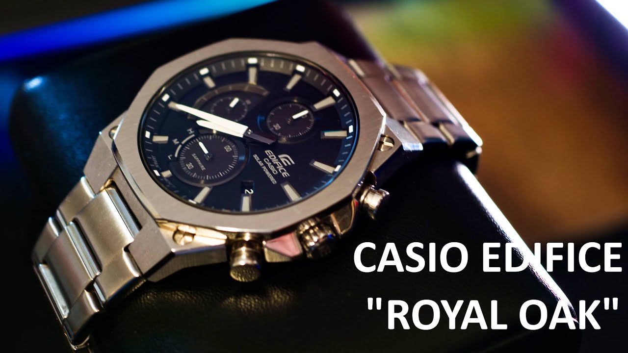¿SE CONVERTIRA EN LEYENDA? CASIO EDIFICE "ROYAL OAK" - YouTube
