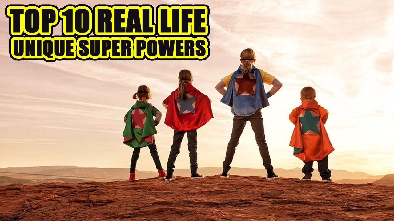 Top 10 Real Life Unique Super Powers - YouTube