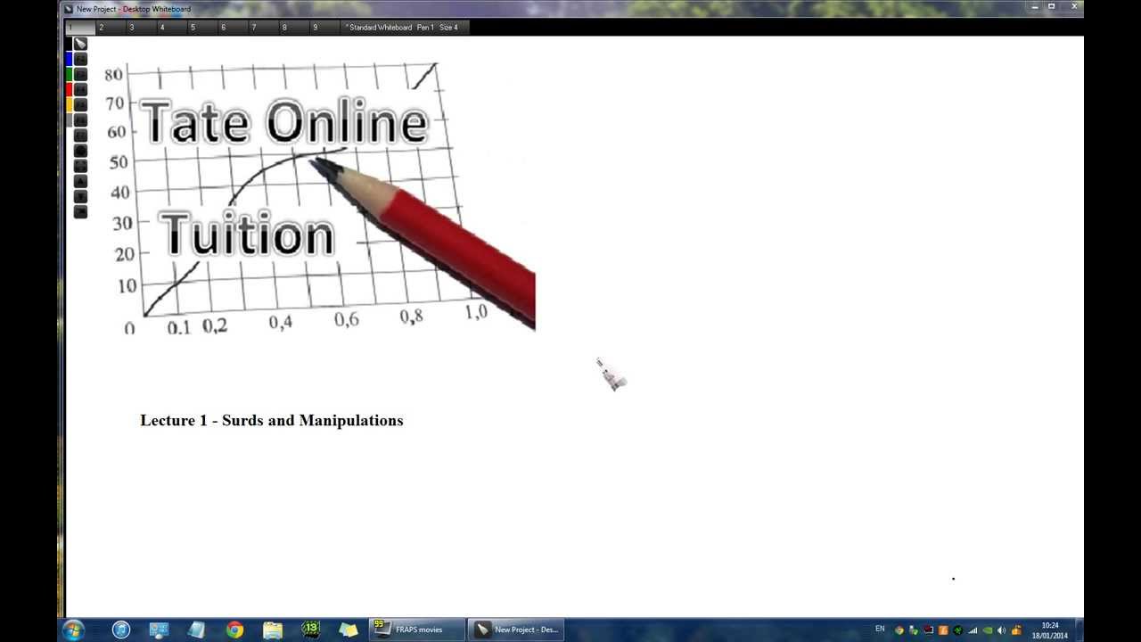 Surds and Manipulation - 16to18 Mathematics - Lecture 1 - YouTube