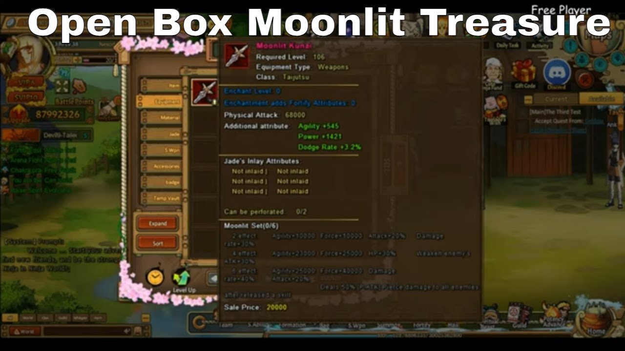 Open Box Moonlit treasure Unlimited Ninja |Ninja Classic | Anime Ninja ...