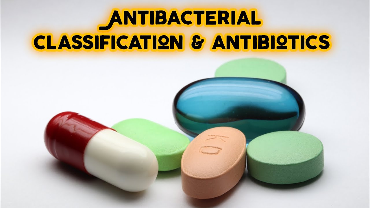 Antibacterial classification & antibiotics 1 - YouTube