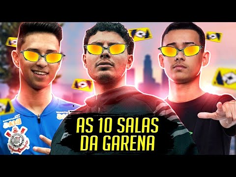 ♫ FUNK DAS 10 SALAS PERSONALIZADAS ♫  FREE FIRE FUNK - FFCS GB