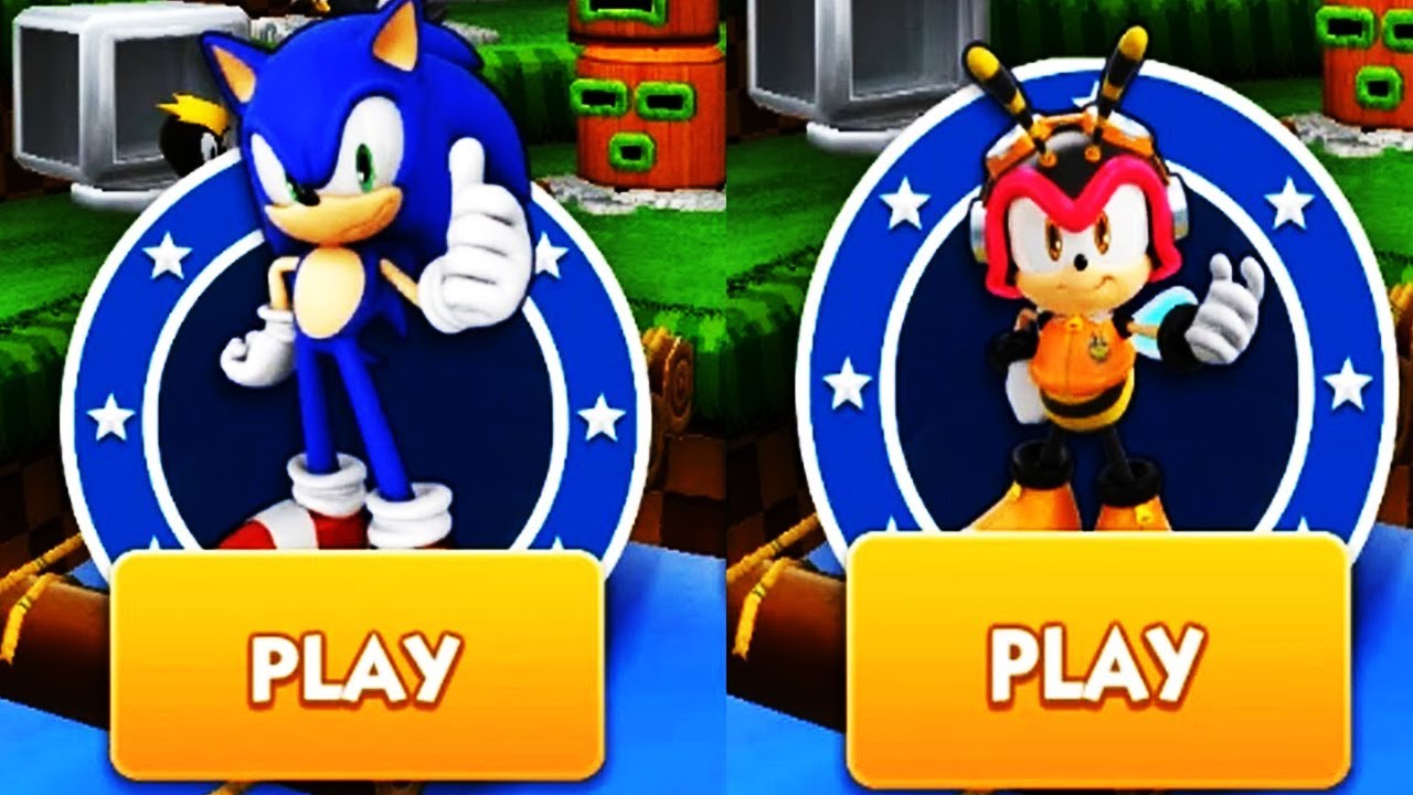 Sonic Dash Android Gameplay - SONIC VS CHARMY - YouTube