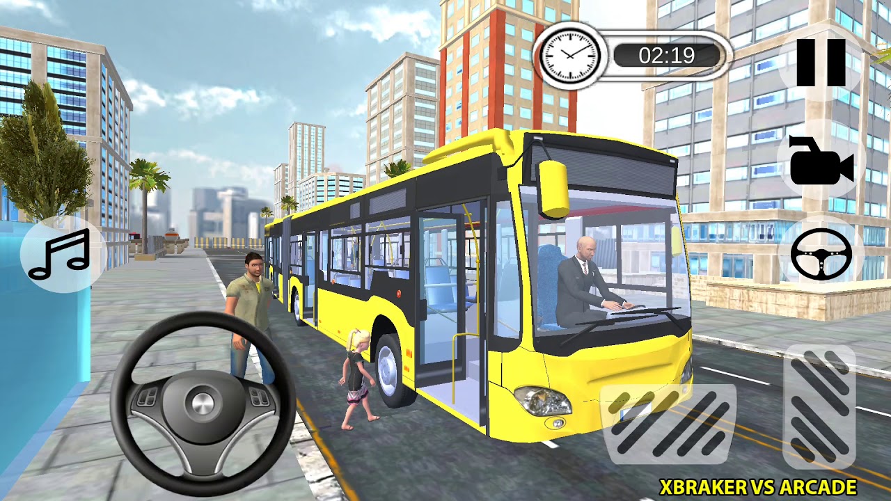 Offroad Metro Bus Game: Bus Simulator New Bus Unlocked Android Gameplay ...