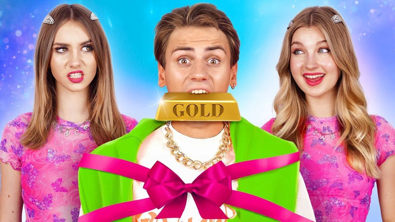 Gêmea Boa vs Gêmea Má || Irmã Popular vs Irmã Impopular - YouTube