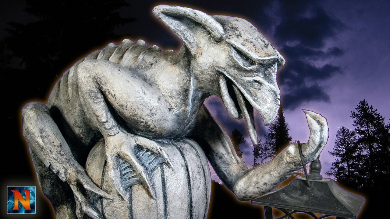Making a Gargoyle with instant paper mache - YouTube