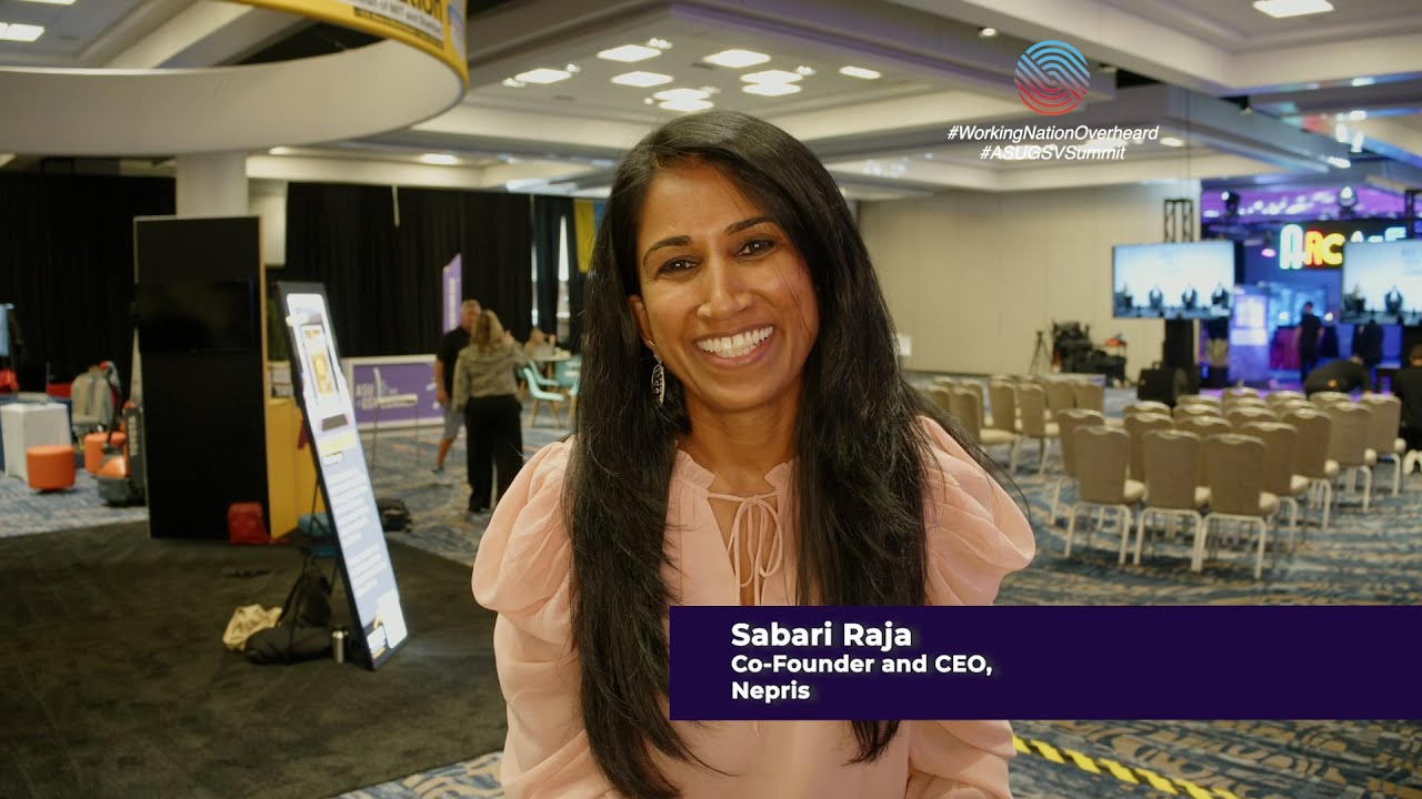 WorkingNation Overheard: Sabari Raja on giving students access to ...