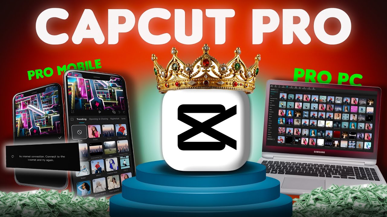 How to Download Capcut PRO on Mobile and Window PC - YouTube