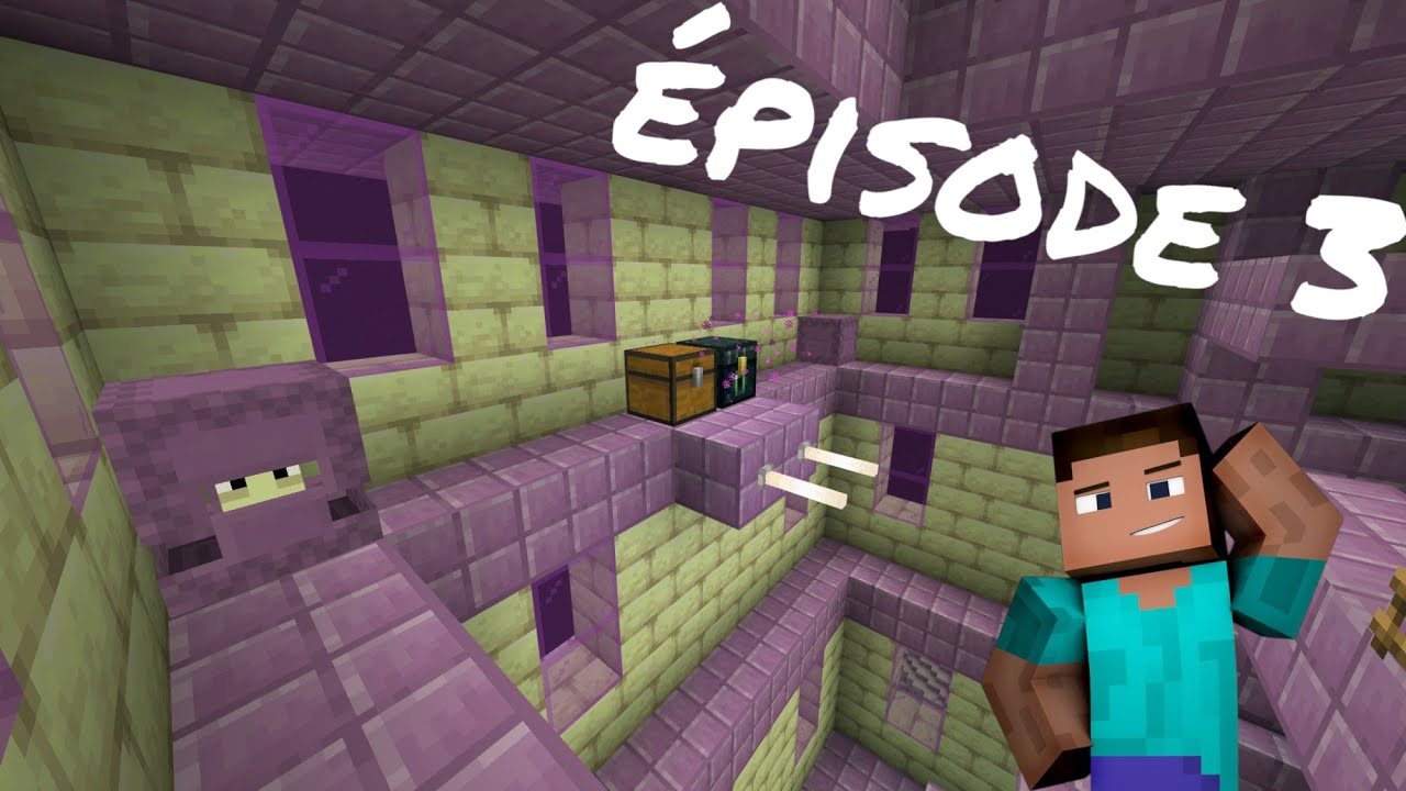 On explore plein de citées de l'End ! : Minecraft Ep3 - YouTube