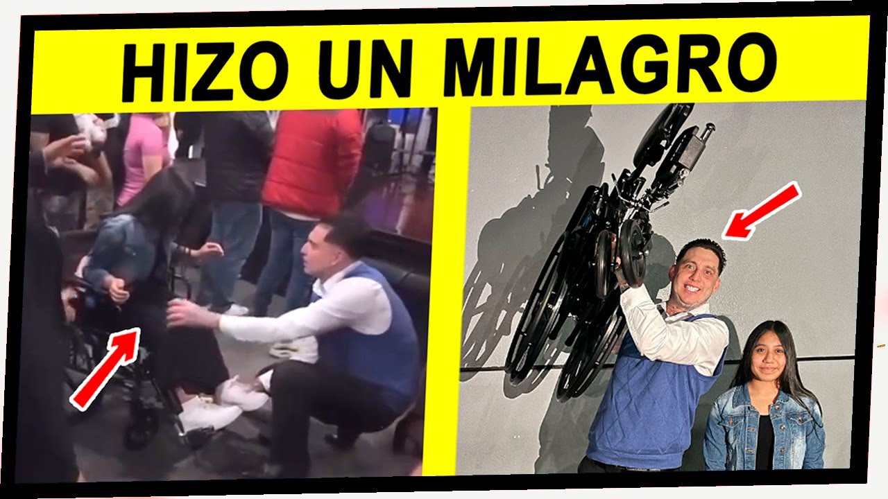 LARY OVER HACE MILAGRO CON JOVEN EN SILLA DE RUEDAS 😱 - YouTube