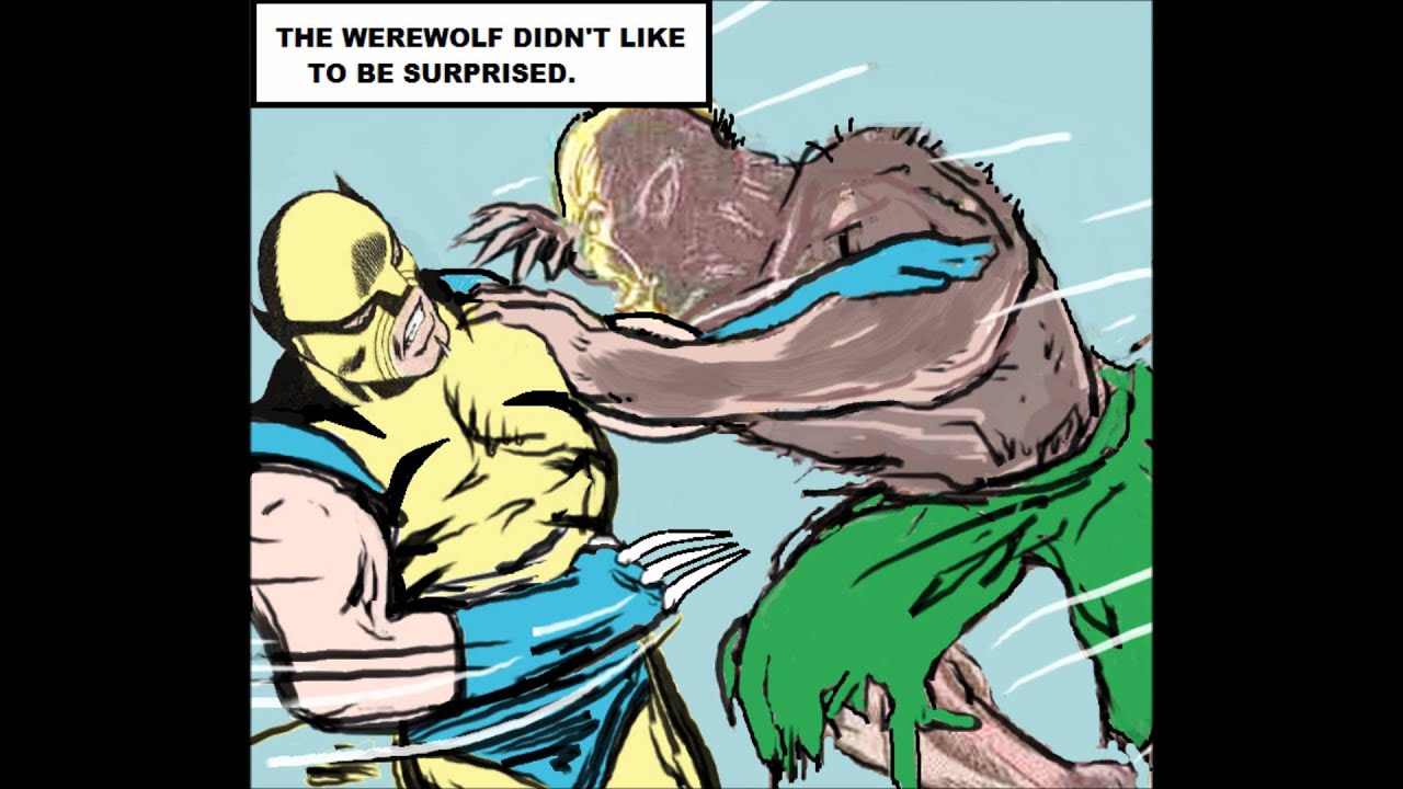 Wolverine vs Werewolf By Night Part 2 - YouTube