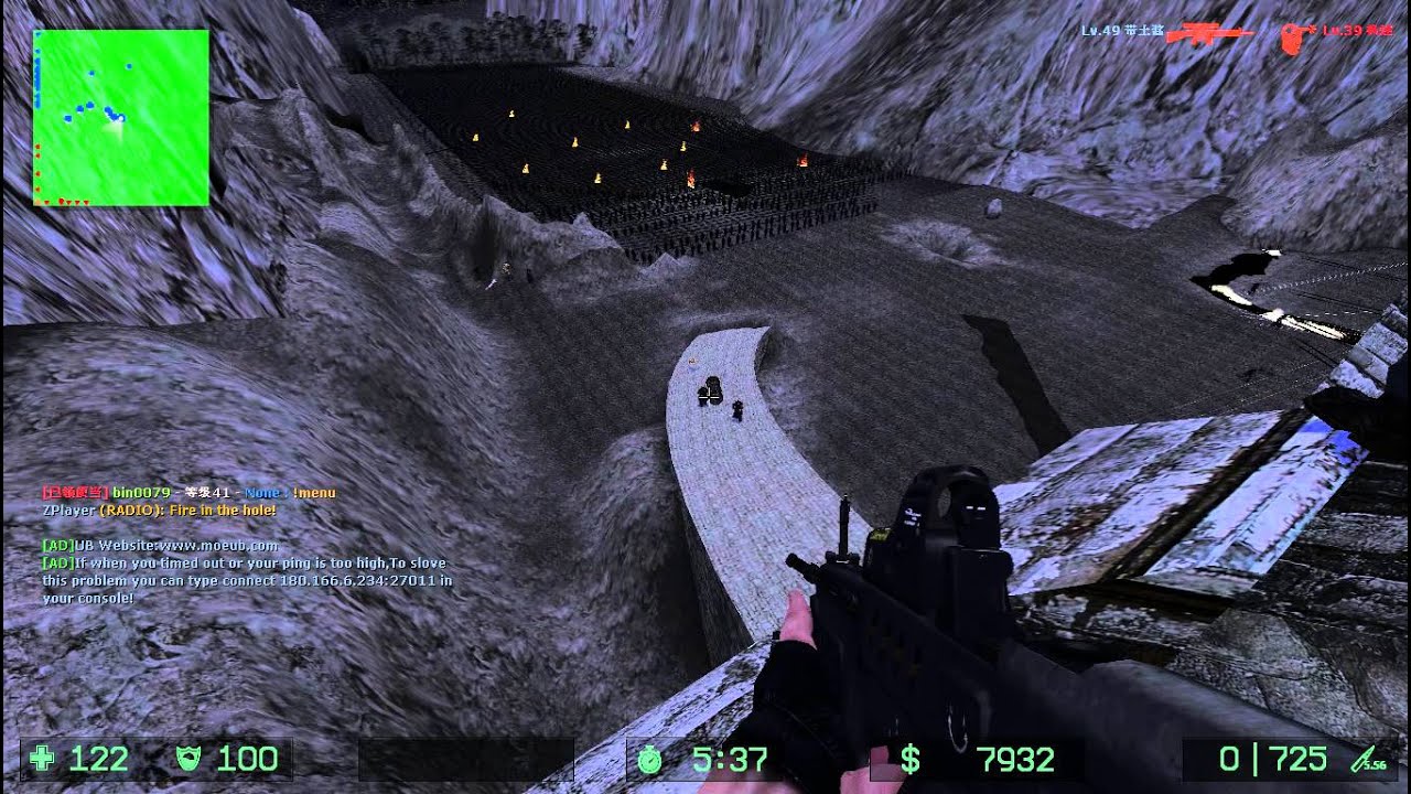 CS:S Zombie Escape - ZE LOTR Helm's Deep v5 - YouTube