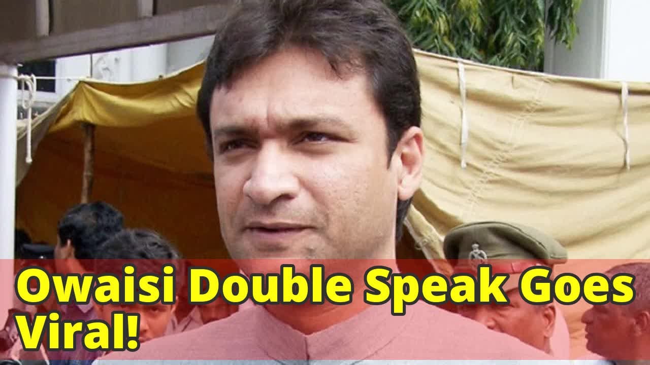 Owaisi Double Speak Goes Viral! - YouTube