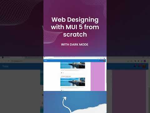 Material UI (MUI) with React Responsive design Tamil. MUI Dark Mode Tamil. - YouTube