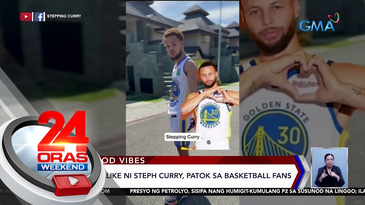 Pinoy look-alike ni Steph Curry, patok sa basketball fans | 24 Oras ...