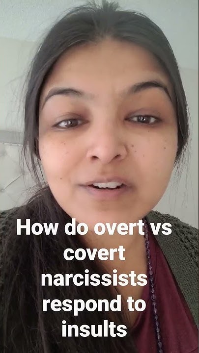 How do overt vs covert narcissists respond to insults? #narcissist #empath #healing #insult # ...